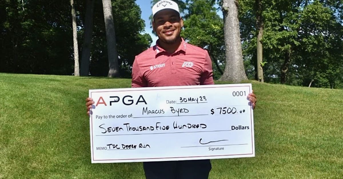 Marcus Byrd captures APGA at TPC Deere Run for third title in special ...
