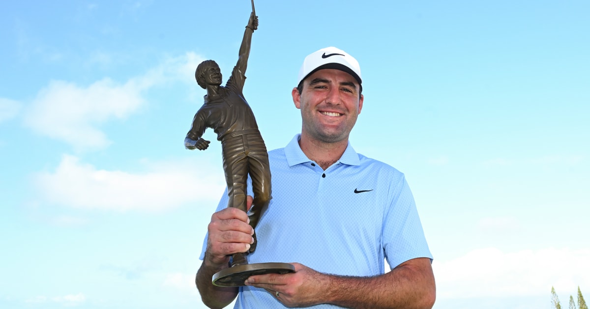 Scottie Scheffler wins Jack Nicklaus Award as PGA TOUR Player of the ...