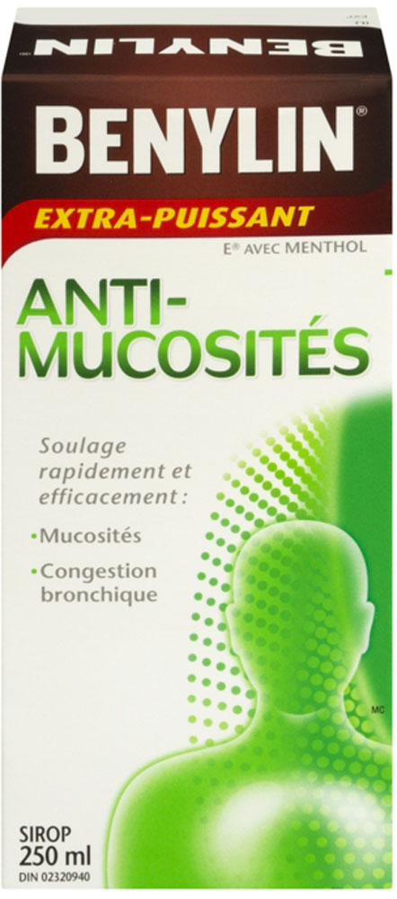 BENYLIN EXTRA-PUISSANT ANTI-MUCOSITÉS & FLEGME
