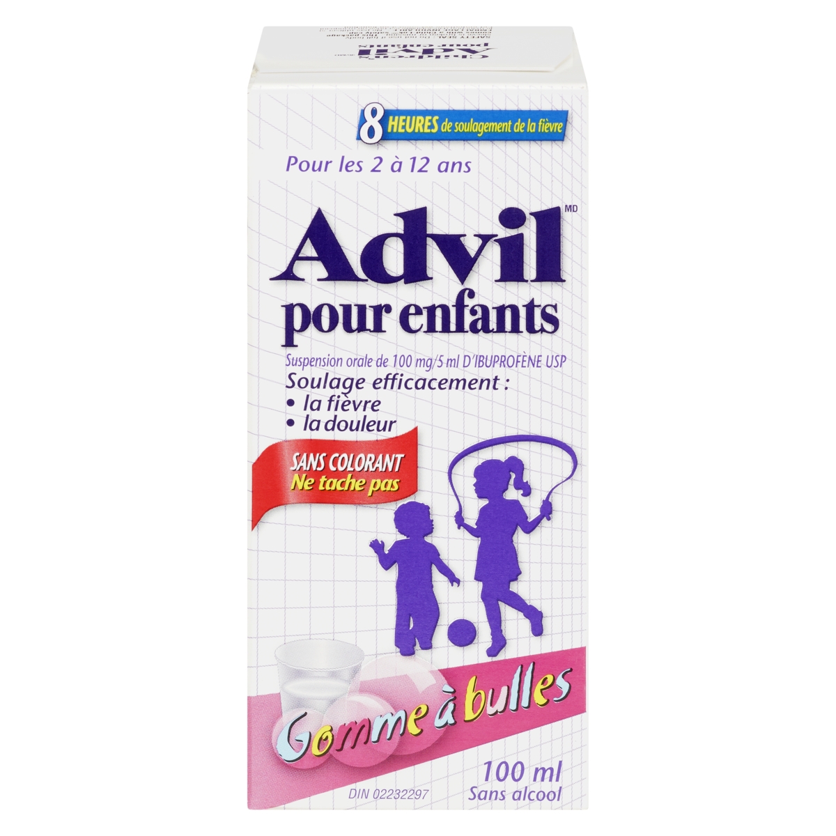 ADVIL POUR ENFANTS 100 MG/5 ML