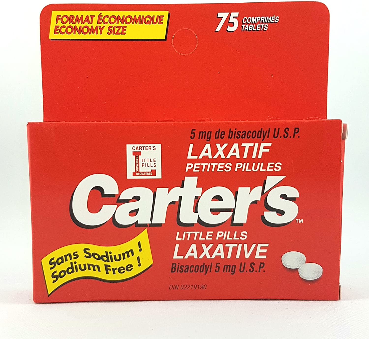 CARTER'S PETITES PILULES 5 MG