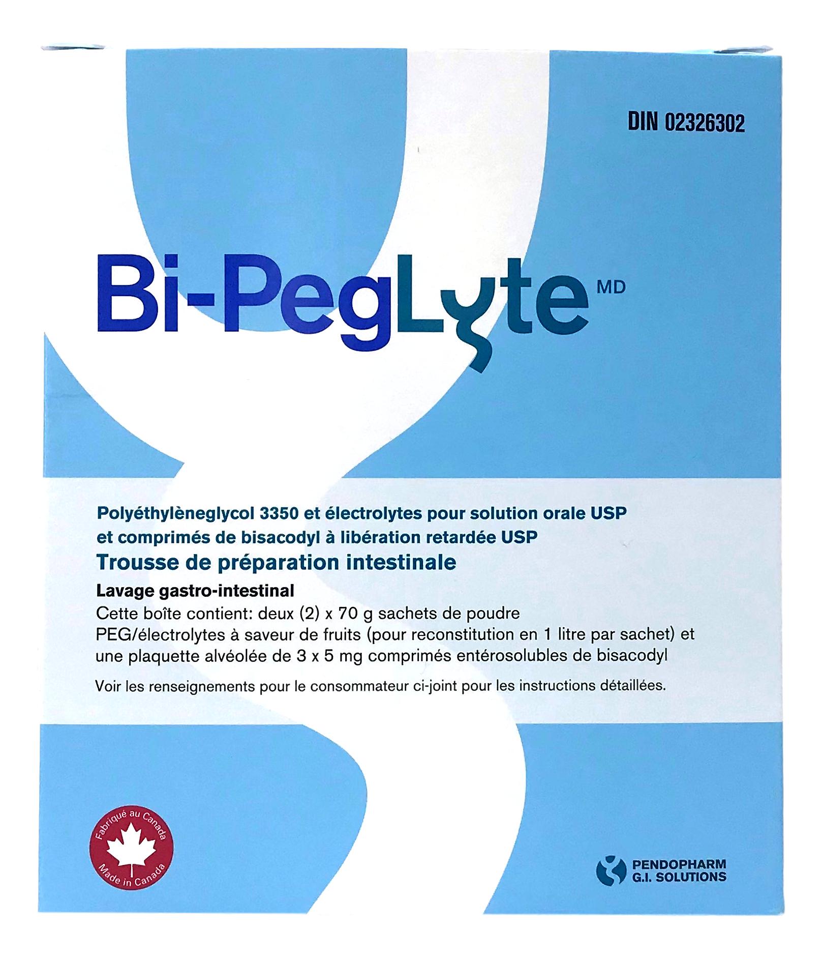 BI-PEGLYTE TROUSSE DE PRÉPARATION INTESTINALE