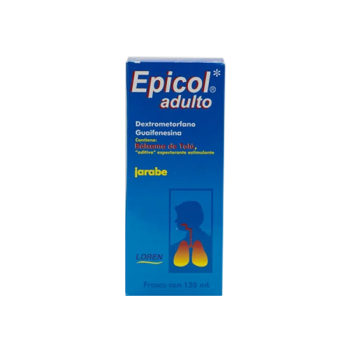 EPICOL ADTO (GUAIFENESINA/DEXTROMETORFANO) JBE C/120 ML LOREN – PHARMAFAST