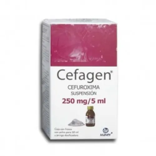 CEFAGEN (CEFUROXIMA) SUSP 250 MG/5 ML P/50 ML MAVER – PHARMAFAST CEFAGEN (CEFUROXIMA) SUSP 250 MG/5 ML P/50 ML MAVER – PHARMAFAST