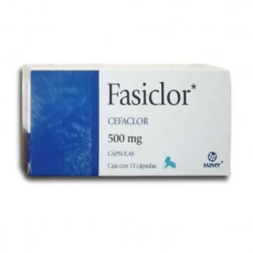 FASICLOR (CEFACLOR) CAP 500 MG C/15 MAVER – PHARMAFAST