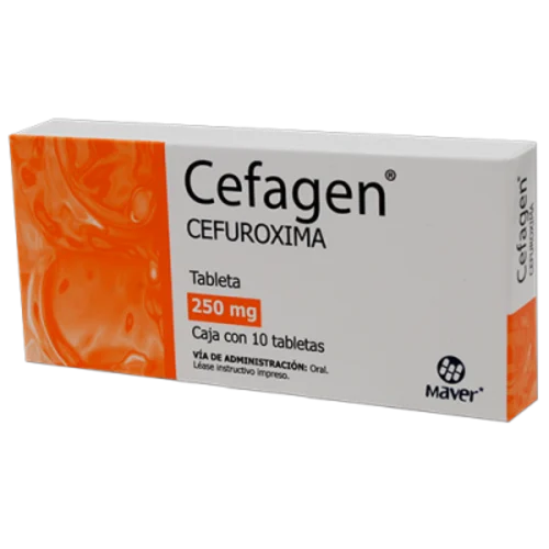 CEFAGEN (CEFUROXIMA) TAB 250 MG C/10 MAVER – PHARMAFAST CEFAGEN (CEFUROXIMA) TAB 250 MG C/10 MAVER – PHARMAFAST