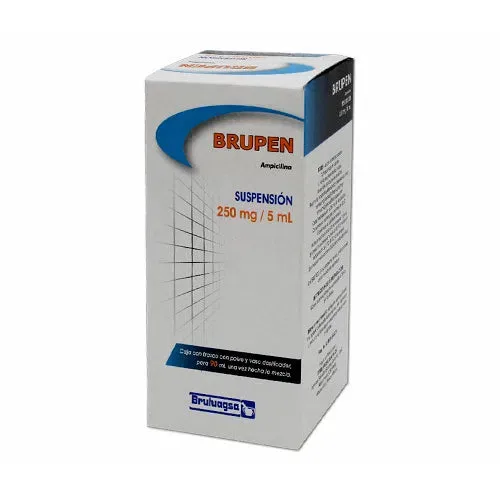 BRUPEN (AMPICILINA) SUSP 250 MG/5 ML P/90 ML BRULUAGSA – PHARMAFAST