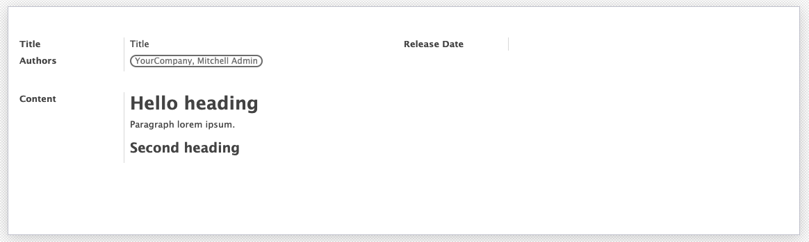 Github Coding Dodowebwidgetmarkdown Odoo Javascript Widget To Add Markdown Support To Text