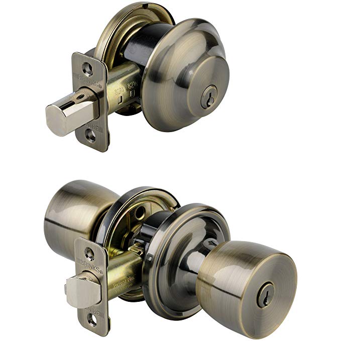 BRINKS 4702 109 Entry Brass Lock Door Lock Guide