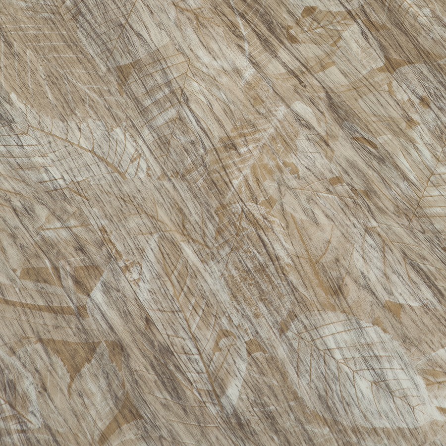 Congoleum IM201181 48 in. x 9 in. Brown Hickory Glue Down Vinyl Floor ...