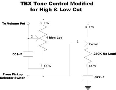 Modified TBX Tone Control | GuitarNutz 2