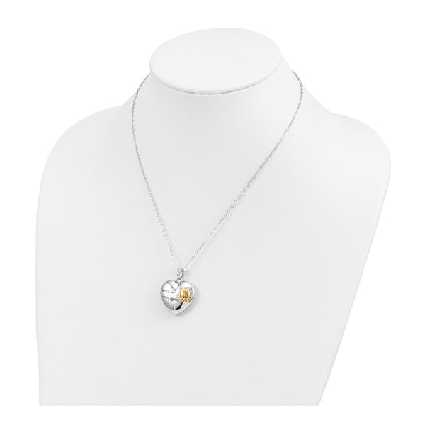 “Until We Meet Again” Heart Ash Holder Necklace - Cremation Jewelry ...