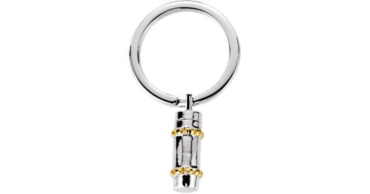 Cylinder Ash Holder Key Chain - Cremation Jewelry | The Sympathy Store