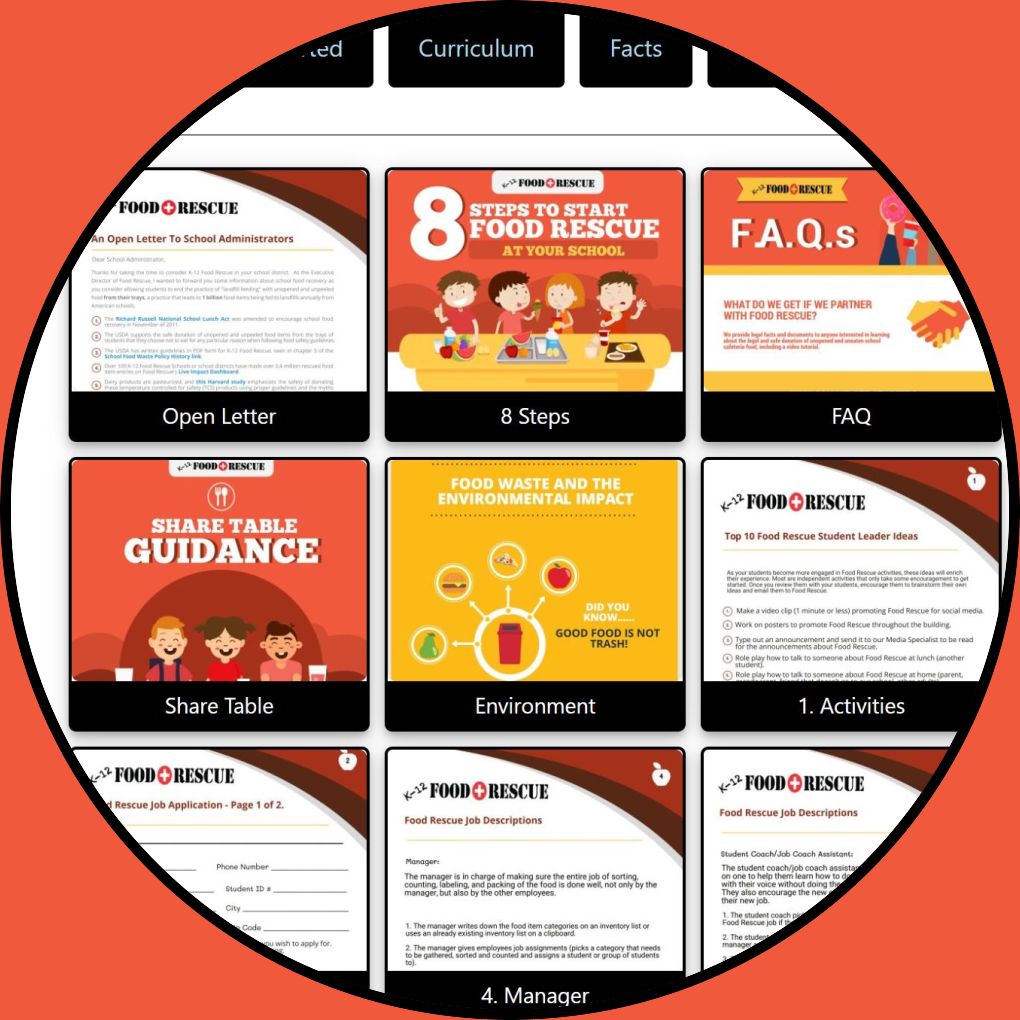 Infographics Library - Food Rescue