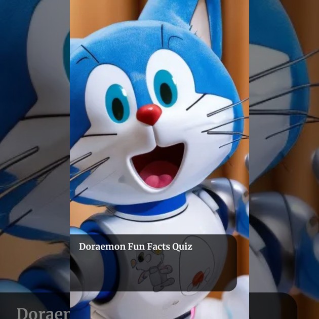Doraemon Fun Facts Quiz