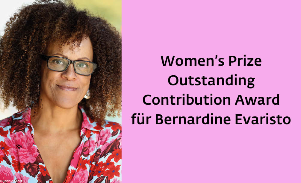 Bernardine Evaristo erhält den Women’s Prize Outstanding Contribution ...
