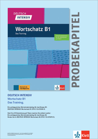 Wortschatz | Training - derdieDaF-Portal