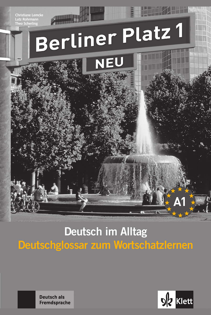 Berliner Platz 1 NEU: German glossary for learning vocabulary | Klett ...