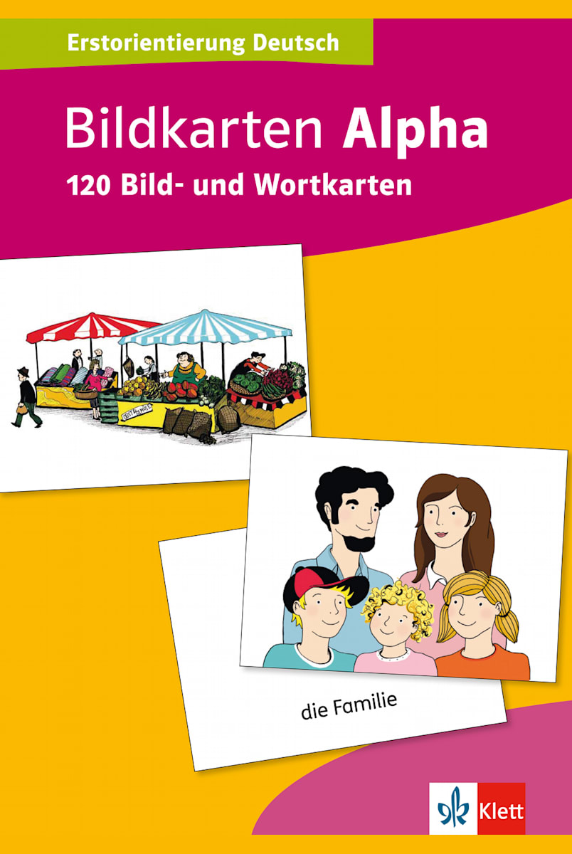 Bildkarten Alpha: 120 picture and word cards | Klett International