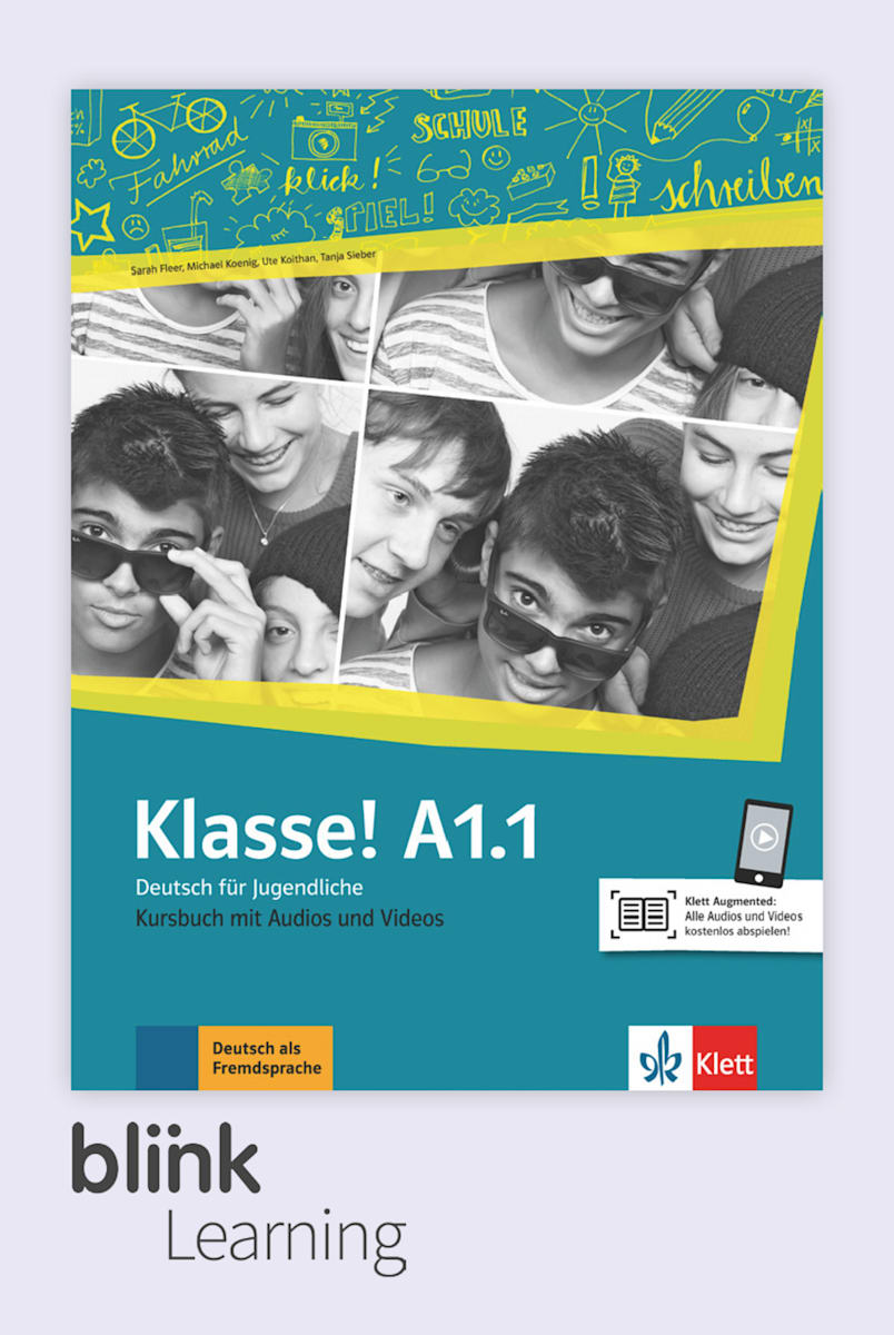 Klasse! A1.1 - Digital Edition BlinkLearning: Course book with audios ...