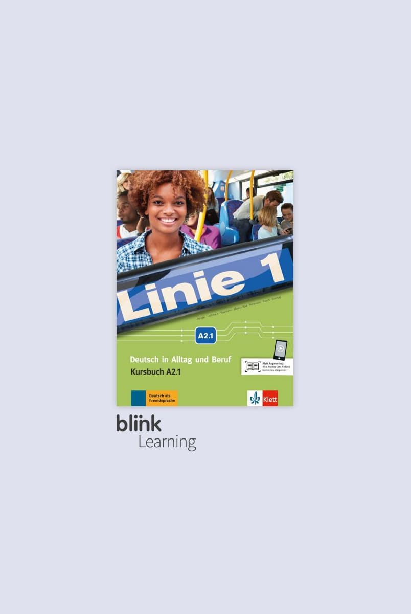 Linie 1 A2.1 - edición digital Blinklearning: Libro del alumno, tomo 1 | Klett Sprachen