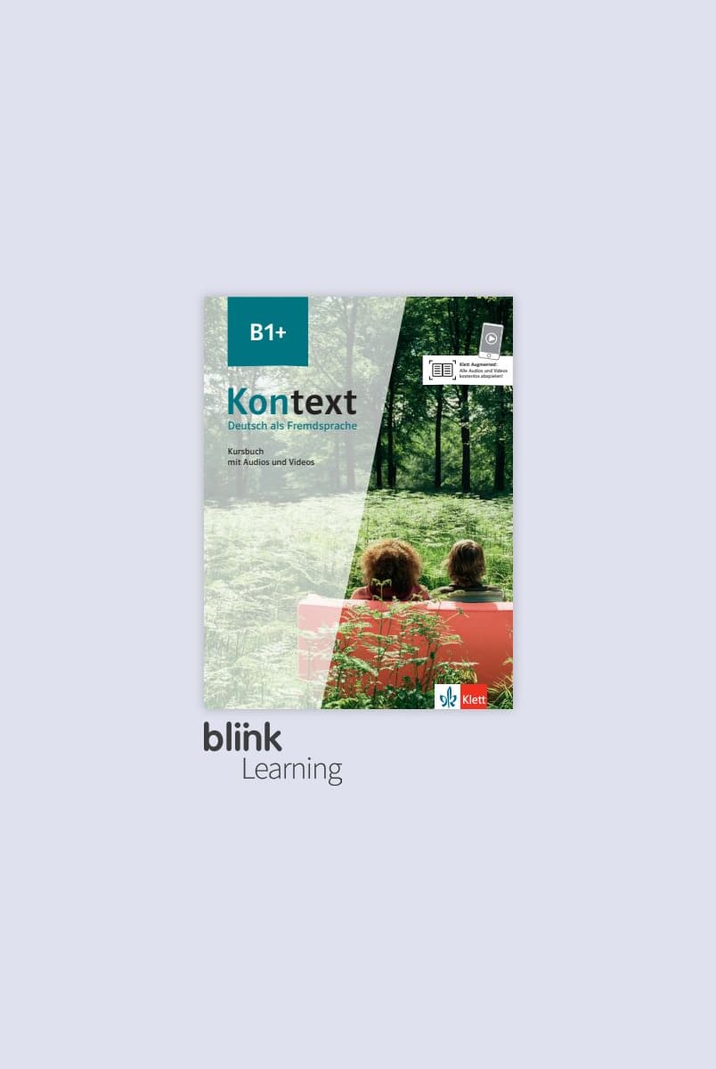 Kontext B1+ - Digital Edition BlinkLearning: Course book with audios ...