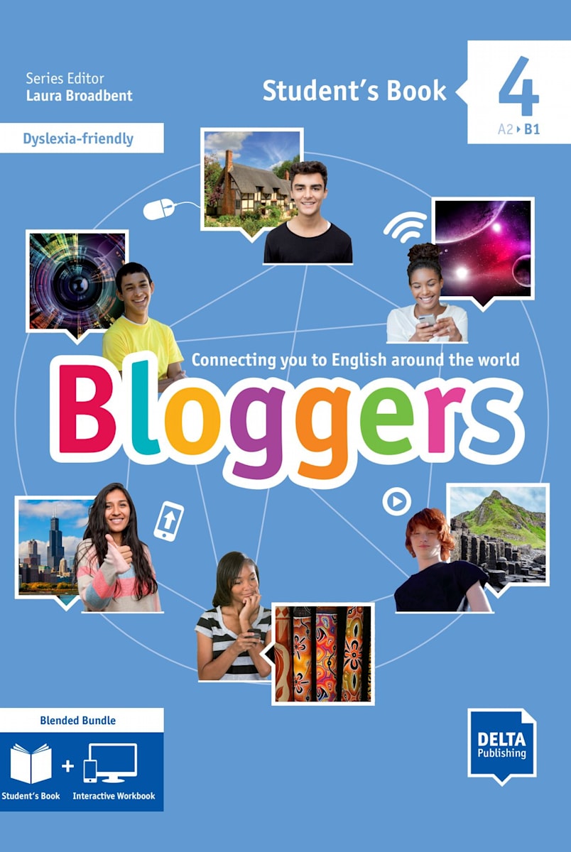 Bloggers 4 A2-B1 - Blended Bundle BlinkLearning: Student’s Book (print ...