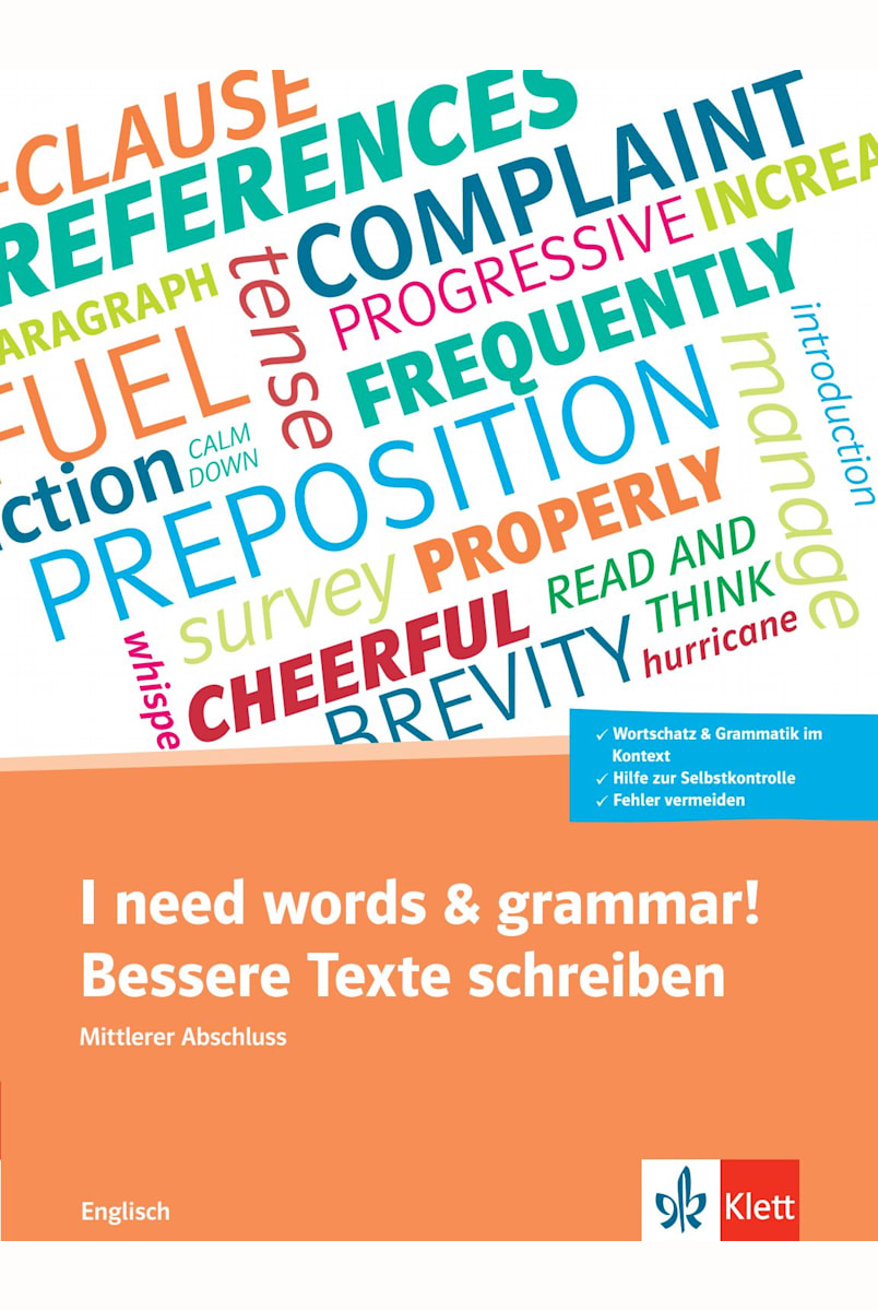 I need words and grammar!: Trainingsbuch zur Prüfungsvorbereitung ...