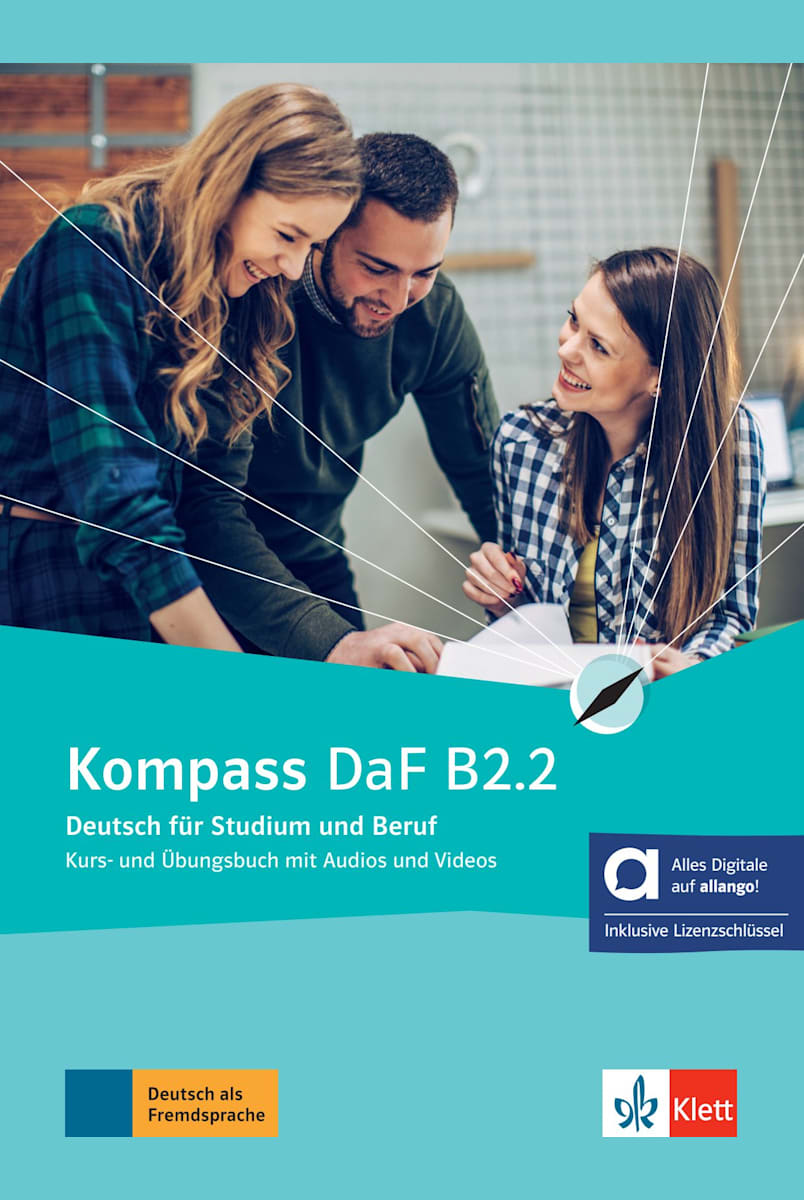 Kompass DaF B2.2 - Hybrid edition allango: Course and workbook with ...