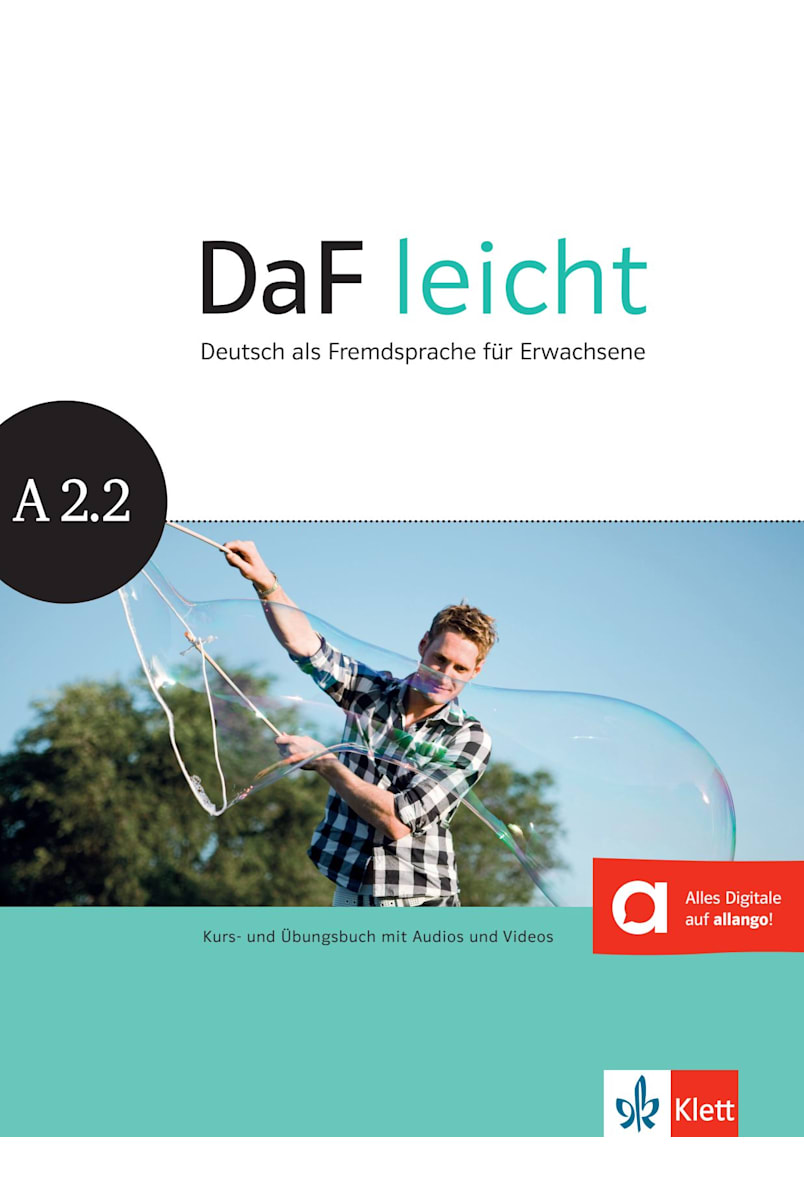 DaF leicht A2.2: Kurs- und Übungsbuch mit Audios und Videos | Klett ...