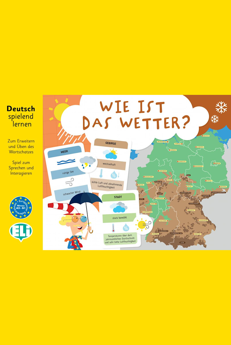 Wie ist das Wetter?: Deutschlandkarte, 60 Wettersymbole, 100 Karten und ...