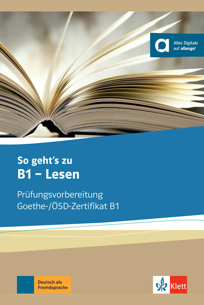 So geht’s zu B1 - Lesen: Übungsbuch | Klett International