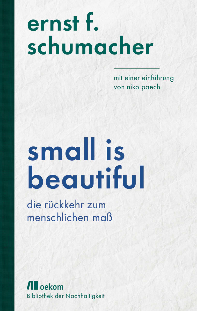 Small is beautiful | oekom verlag
