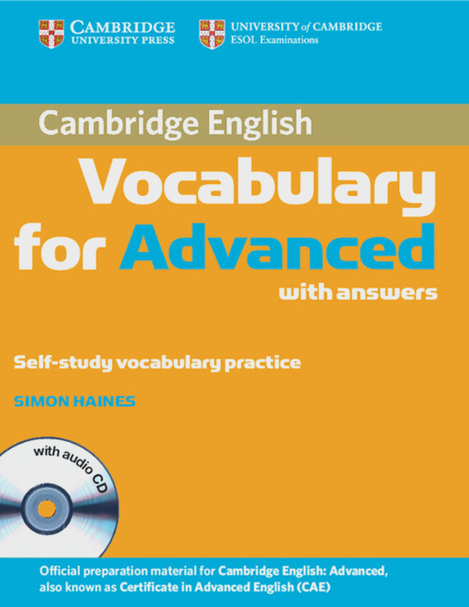Cambridge English Vocabulary For Advanced Edition With Answers And Cambridge English Vocabulary For Advanced Edition With Answers And