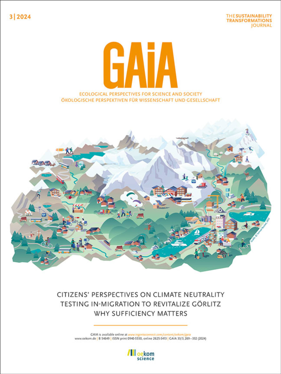 GAIA 03 - 2024 | oekom verlag