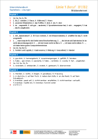 Linie 1 Beruf | Lehrwerk | Klett International