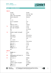 Die neue Linie 1 | Lehrwerk | Klett International