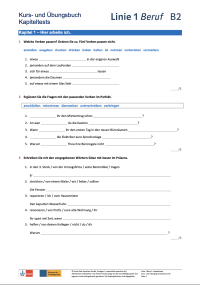 Linie 1 Beruf | Lehrwerk | Klett International