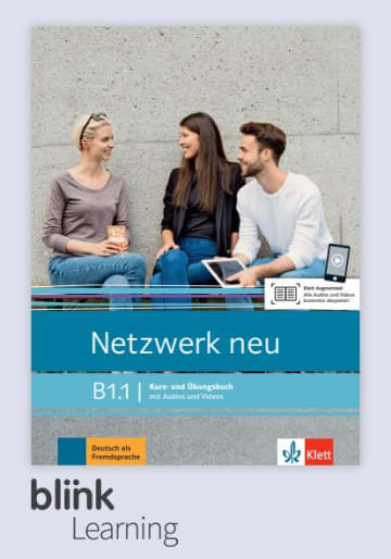 Netzwerk neu B1.1 - Digital Edition BlinkLearning: Course book with audios/videos and ...