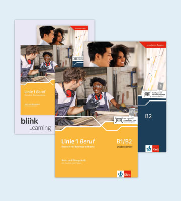 Linie 1 Beruf B1/B2 und B2 - Media Bundle BlinkLearning: Course and workbooks for B1/B2 and B2 ...