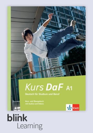 Kurs DaF A1 - Digital Edition BlinkLearning: Course and workbook with audios and videos | Klett ...