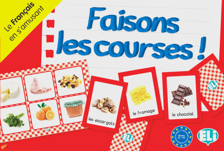 Faisons les courses !: 66 Spielkarten, 36 Einkaufslisten mit Bingo ...