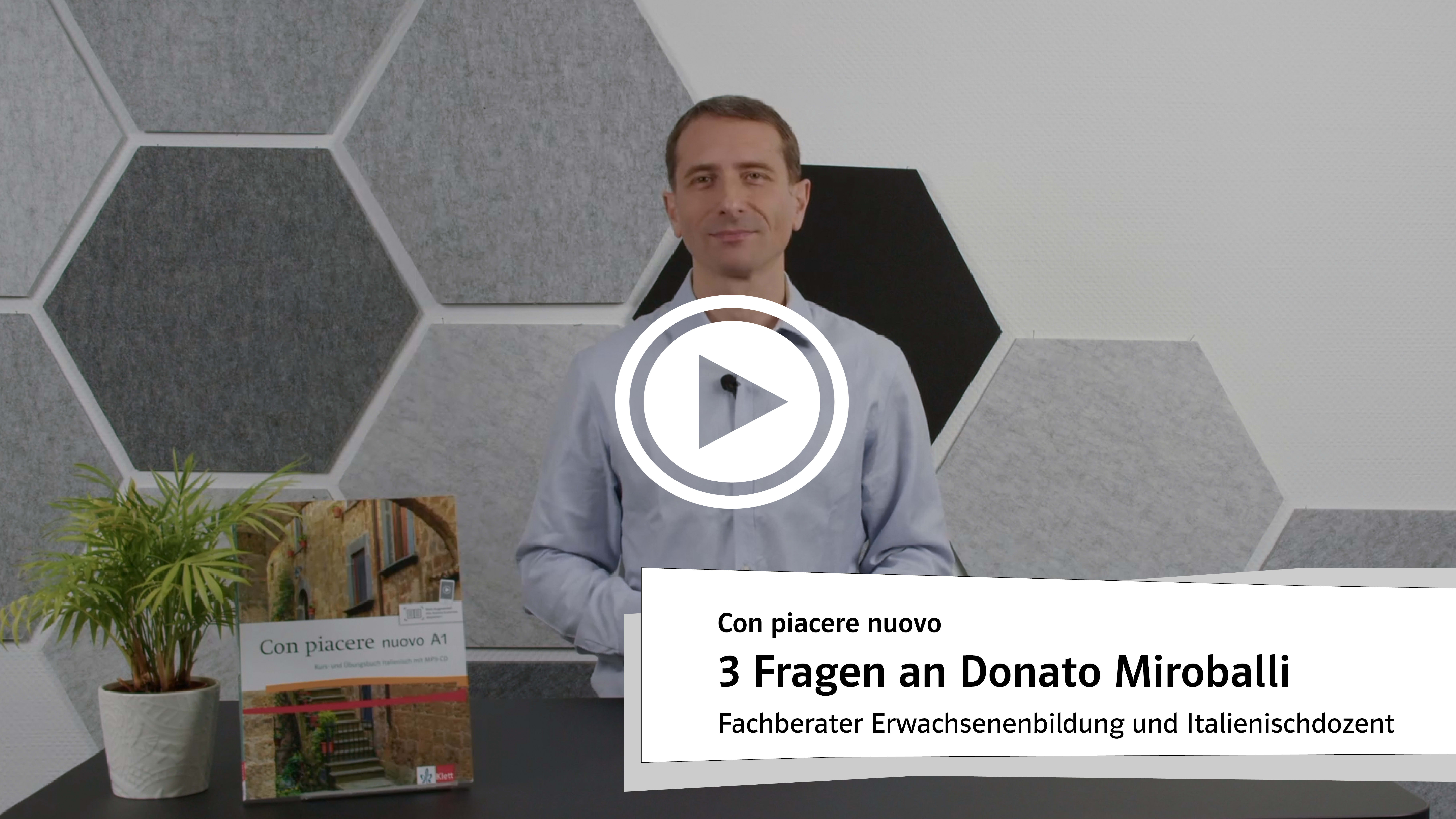 Con piacere nuovo | Lehrwerk | Italienisch | Klett Sprachen