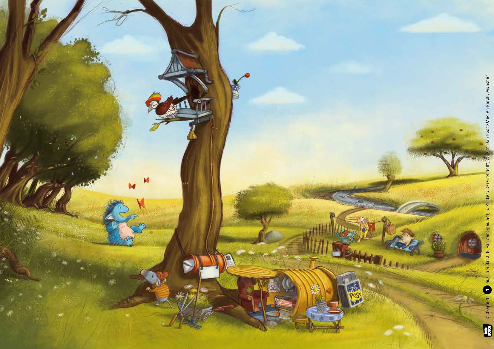 Der Grolltroll by aprilkind. Kamishibai Bildkartenset.: Entdecken ...