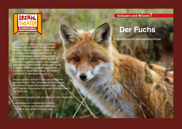 Der Fuchs / Kamishibai Bildkarten | Buch | Hase und Igel Verlag
