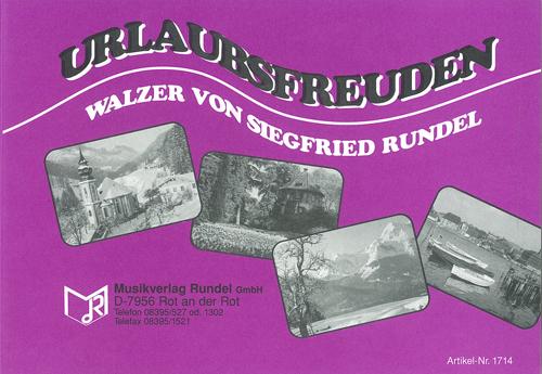 Urlaubsfreuden | Siegfried Rundel | Noten | MVSR1714