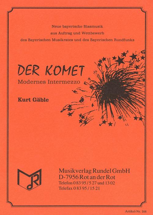 Der Komet | Kurt Gäble | Noten | MVSR0168