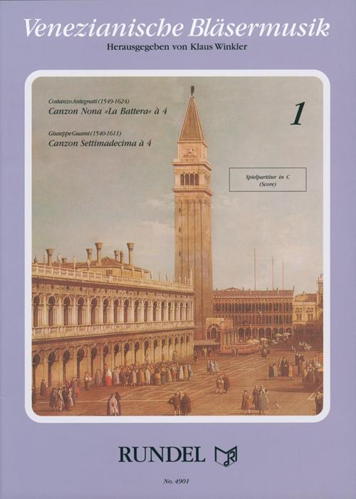 Venezianische Bläsermusik Nr. 1 | Giuseppe Guami, Costanzo Antegnati ...