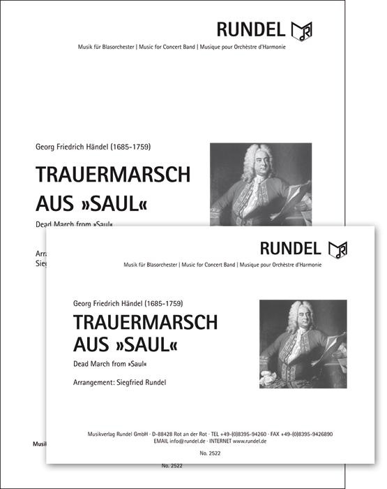 Trauermarsch aus "Saul" | Georg Friedrich Händel | Noten | MVSR2522
