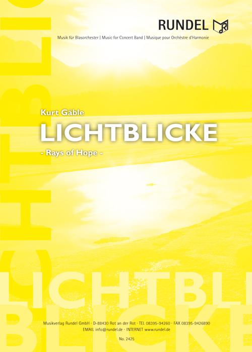 Lichtblicke | Kurt Gäble | Noten | MVSR2425